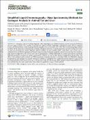 Simplified liquid chromatography–mass spectrometry methods for gestagen ...